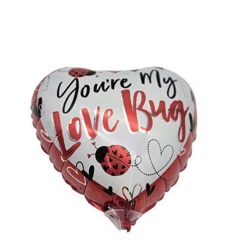 Valentine 9″ air filled Balloon – Nikko's Creations