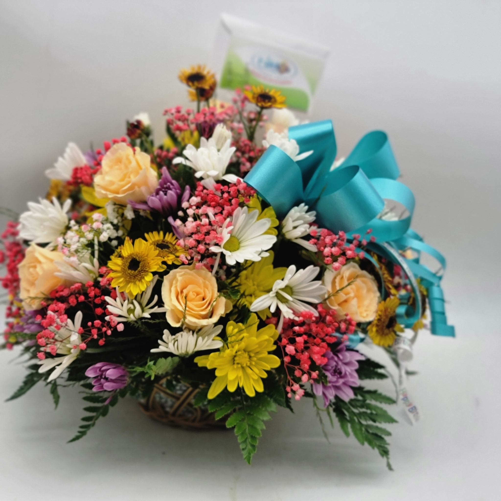 Basket arrangement – Nikko's Creations