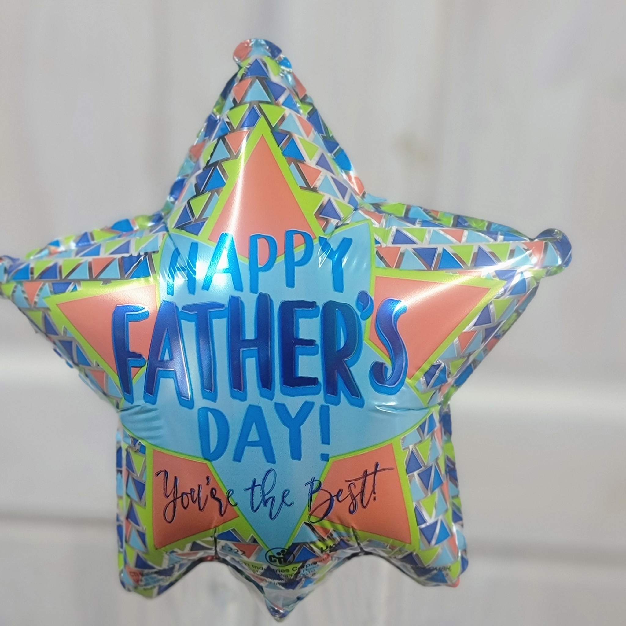 Father’s day 9″ foil balloon – Nikko's Creations