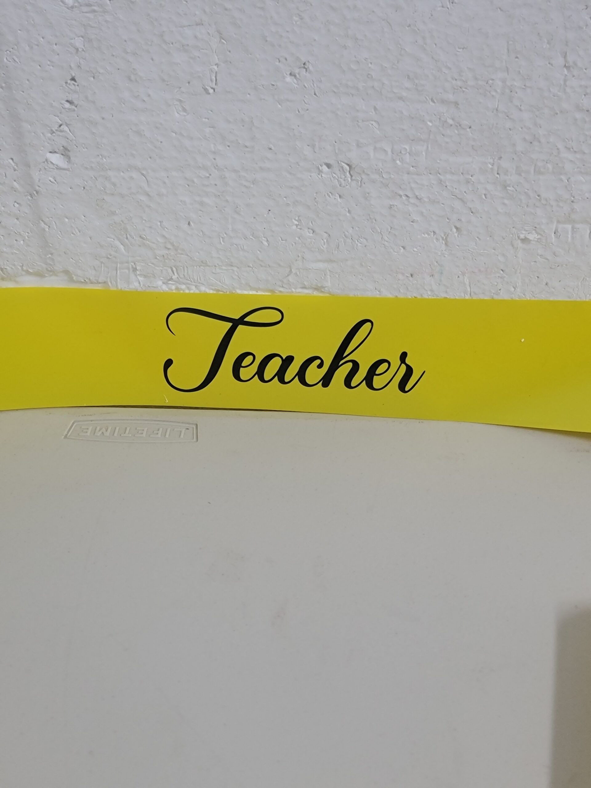 Teacher sash – Nikko's Creations